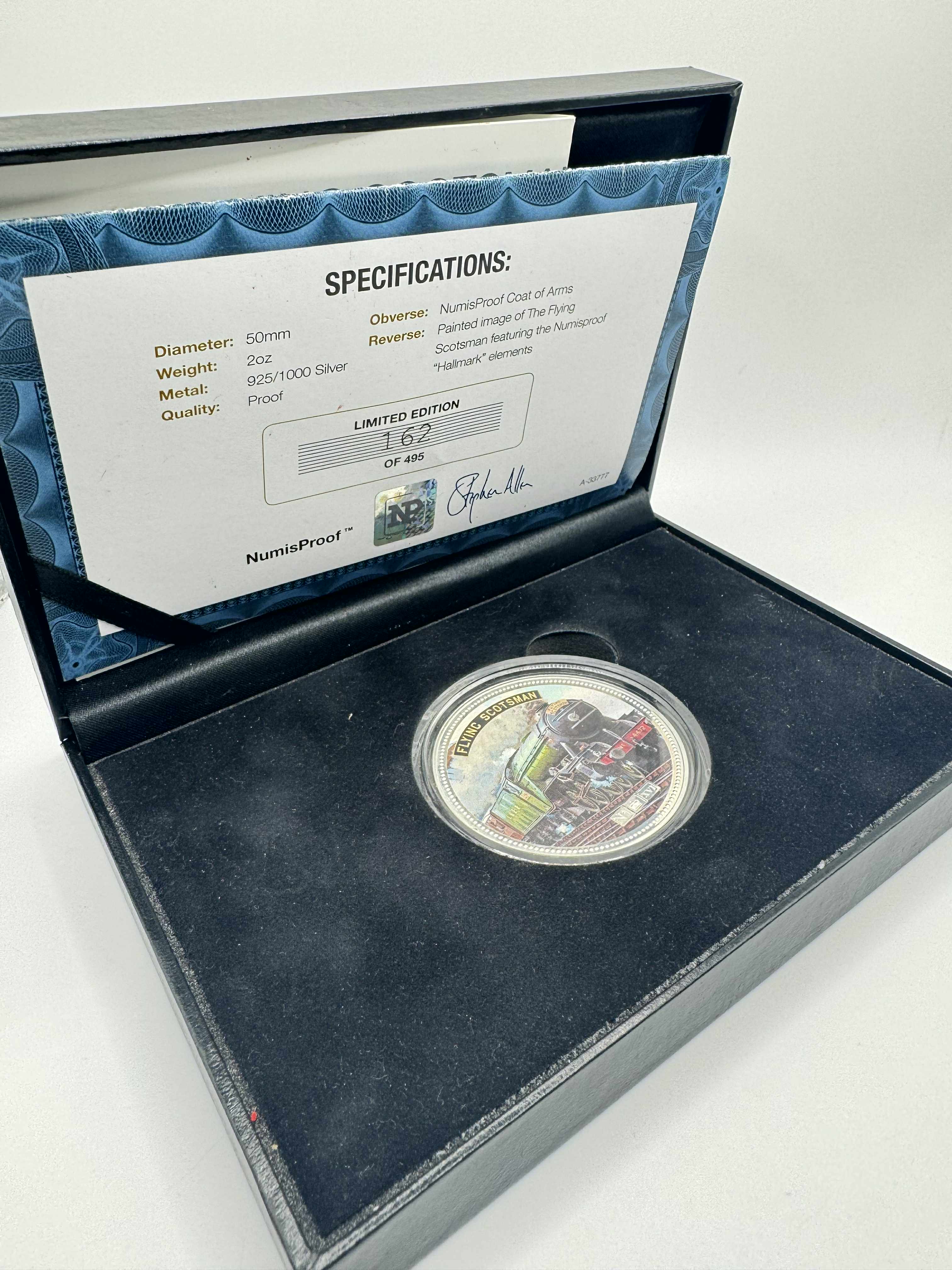 Pre-owned Silver The Flying Scotsman 2oz Coin - Own4Less